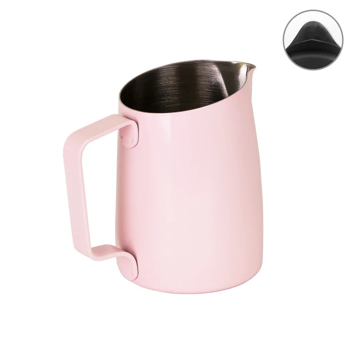 WPM Milk Pitcher # 06 round spout - peony pink – bohnendealer.coffee