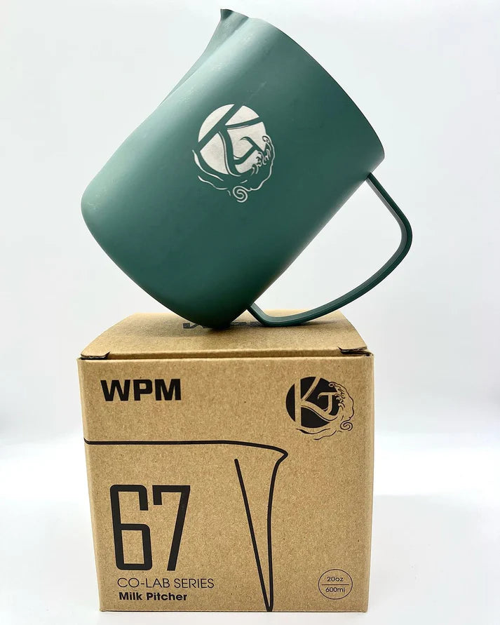 WPM Milk Pitcher # 67 KJ x WPM Pitcher - forrest green – bohnendealer ...